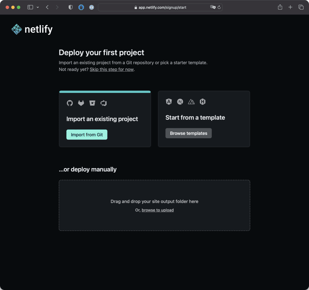 Final steps to Deploy on Netlify